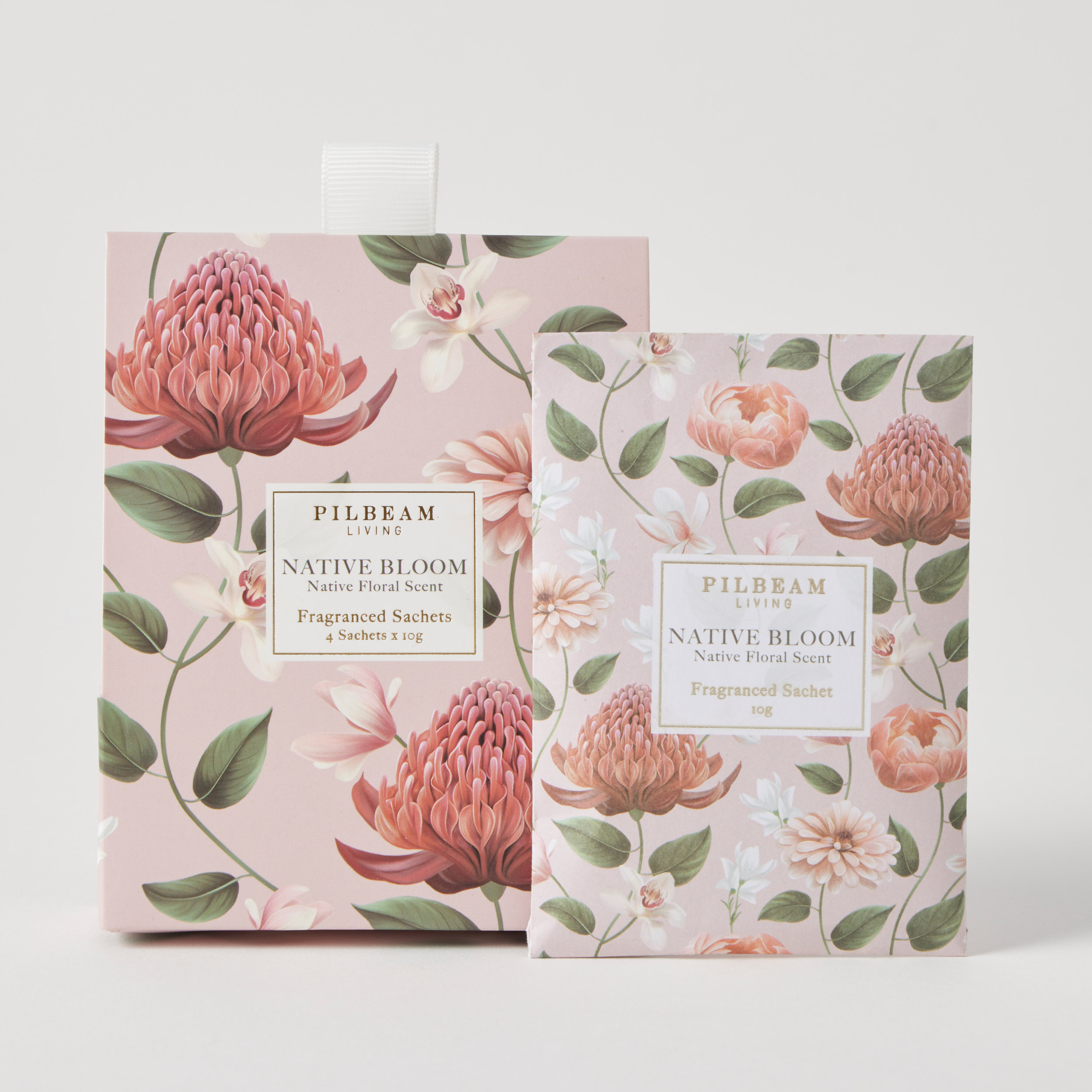 Native Bloom Scented Mini Sachets Set of 4 - Native Floral - Pilbeam Living