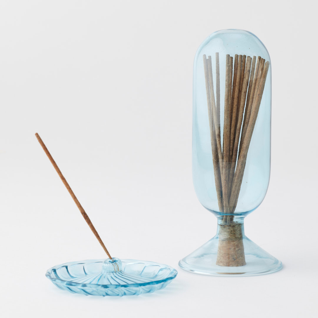 Klein Cloche with 50pc Incense Sticks & Holder Gift Set - Coconut ...