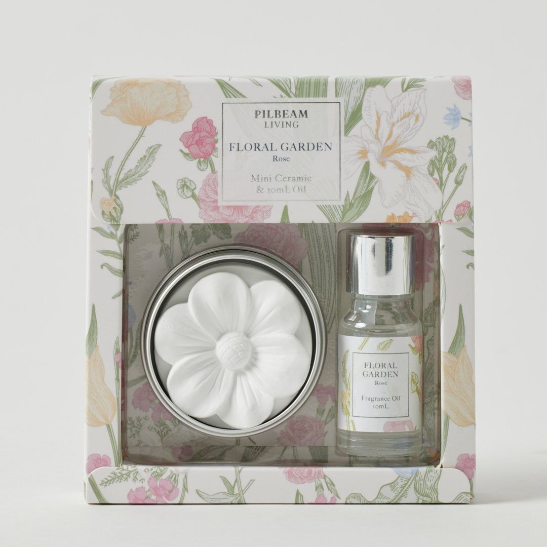Floral Garden Scented Disc Gift Set - Rose - Pilbeam Living
