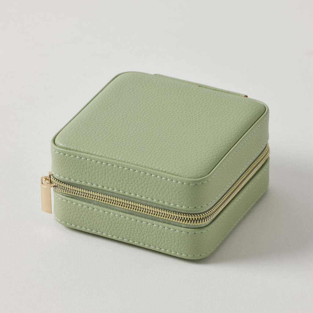 Celine Jewellery Case - Sage - Pilbeam Living