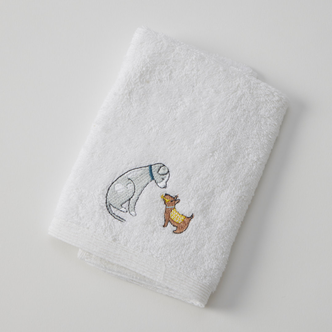 Jiggle & Giggle Puppy Play Face Washer - Pilbeam Living